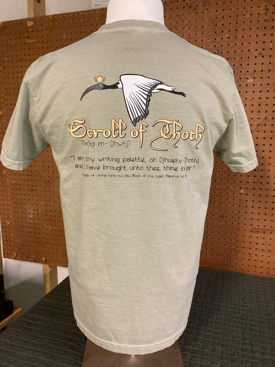 Scroll of Thoth T-Shirt – Silky Screens