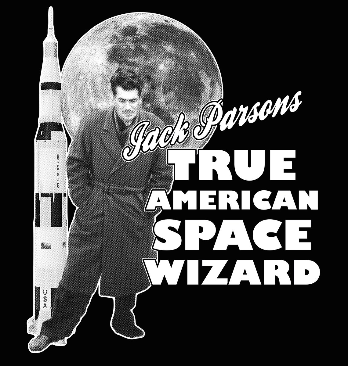 Jack Parsons - Space Wizard Tee – Silky Screens
